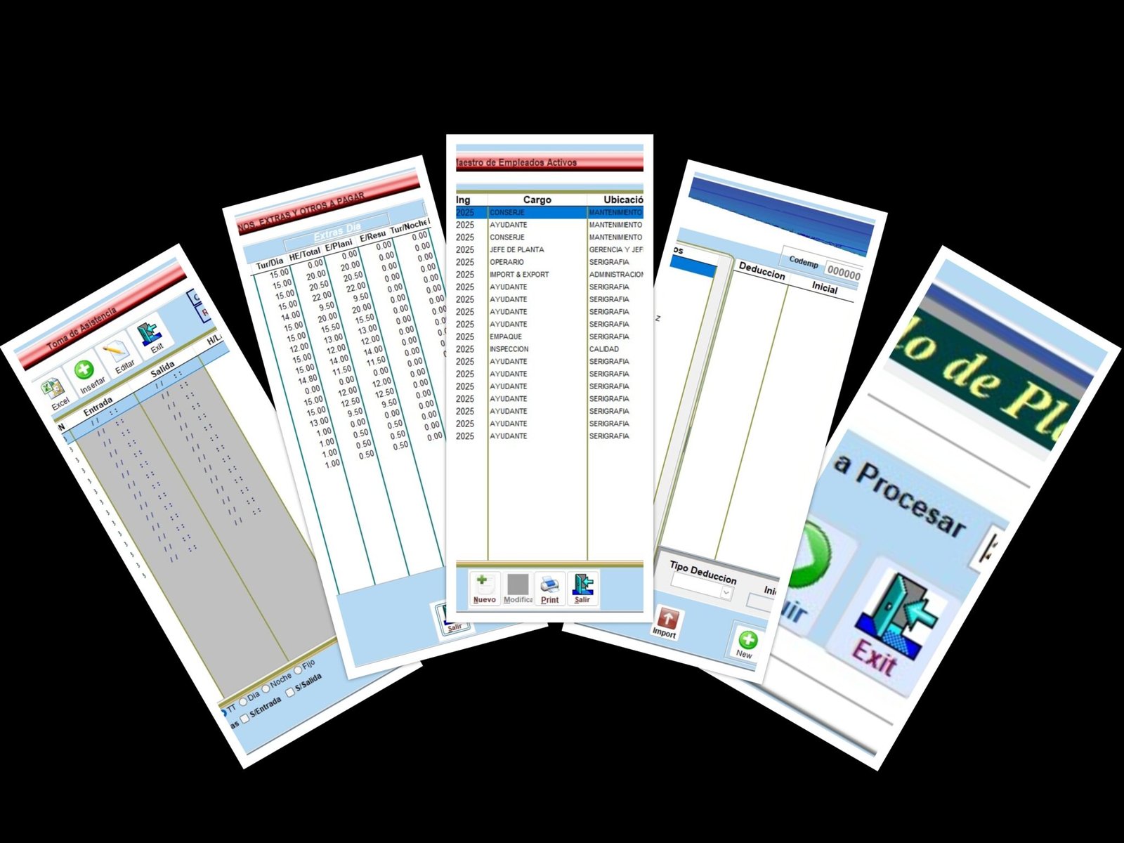 Sistema SOMTEX – Software Tiffera
