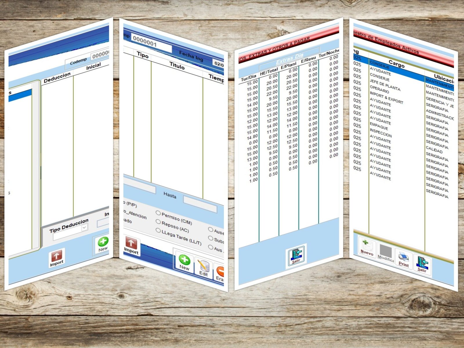 Sistema SOMTEX – Software Tiffera
