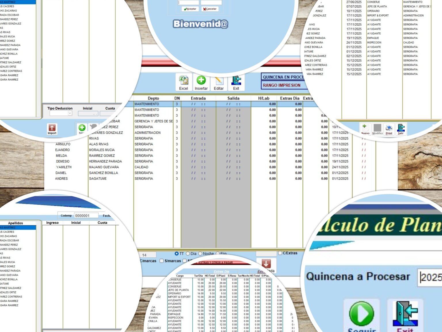 Sistema SOMTEX – Software Tiffera